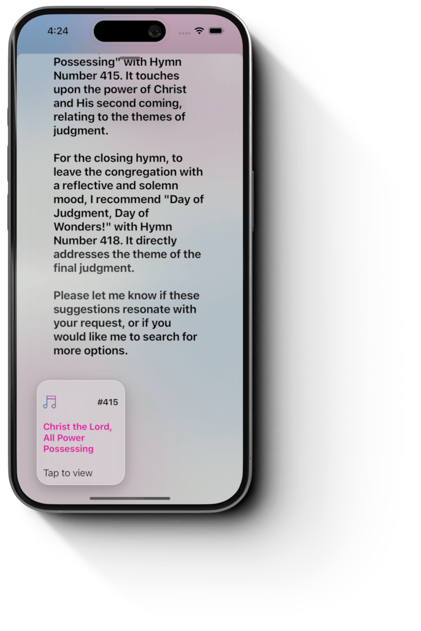 Huumonica: Your AI Hymn Assistant | .Hymnal App